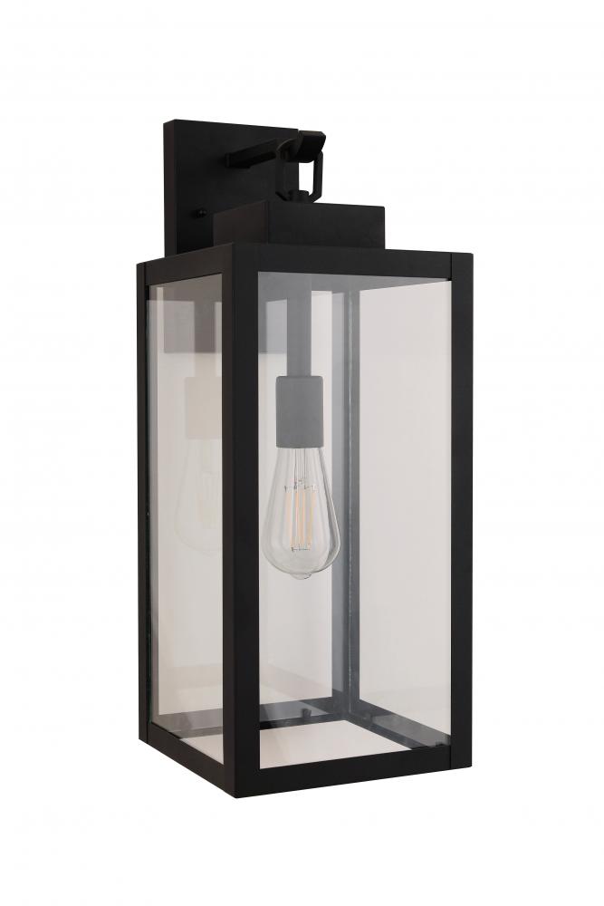 Marin 1 Light 20.63" Outdoor Wall Lantern in Textured Black : A46ZV ...