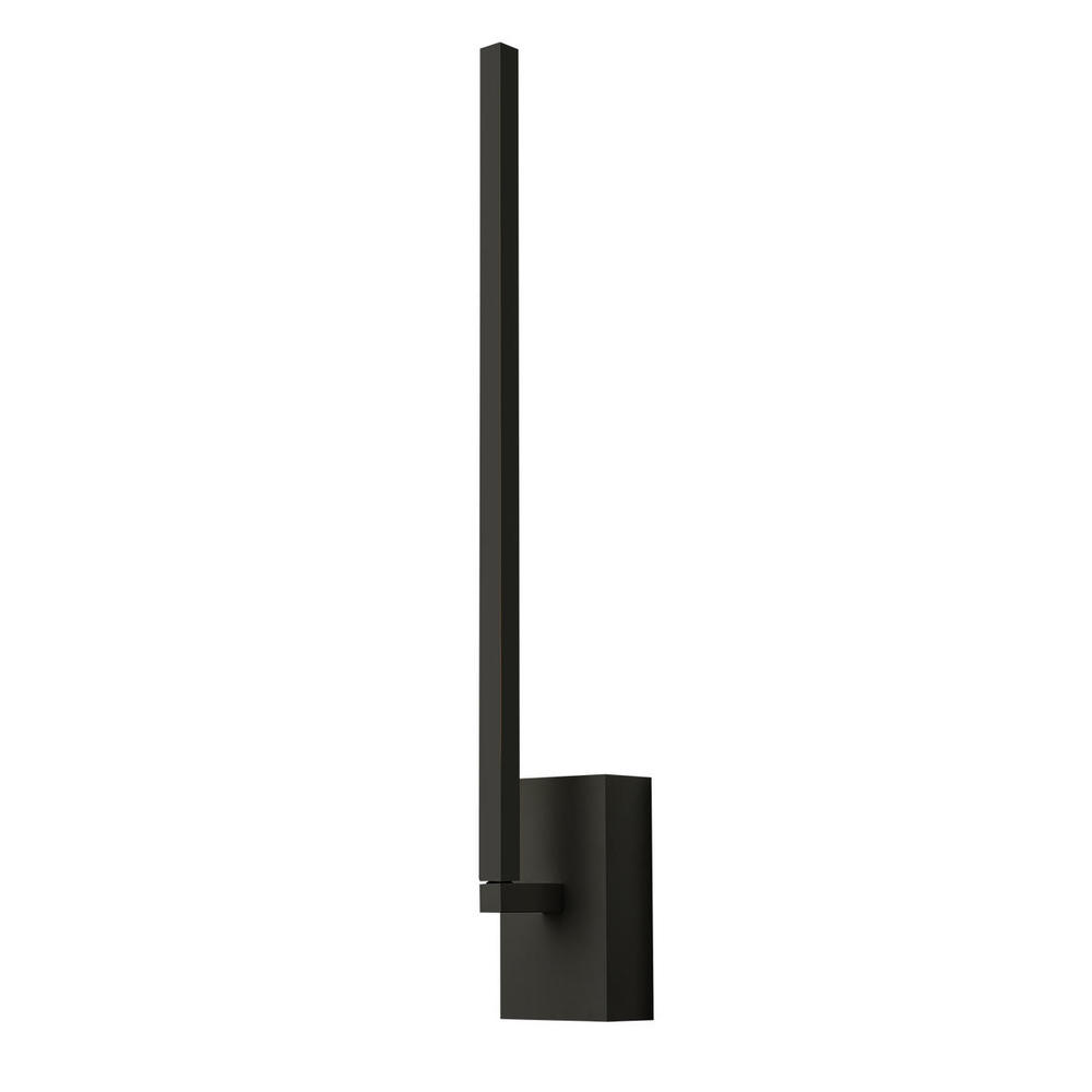 Pandora 18-in Black LED Wall Sconce : 48CAT | Valley Lights